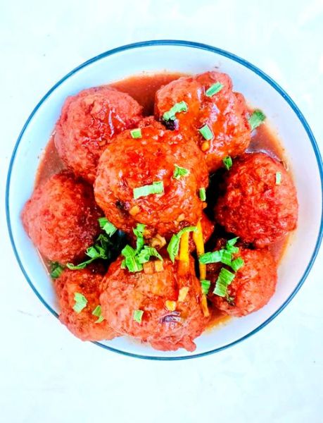 狮子头怎么做好吃_家常狮子头做法视频教程-第2张图片-山城妙识