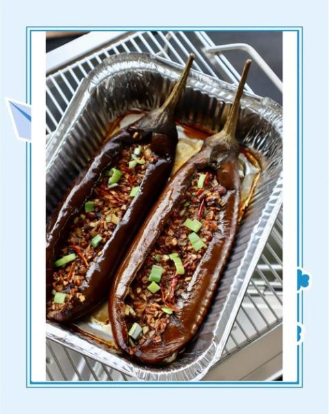 锡纸蒜蓉茄子怎么做_锡纸蒜蓉茄子烤箱温度时间-第1张图片-山城妙识