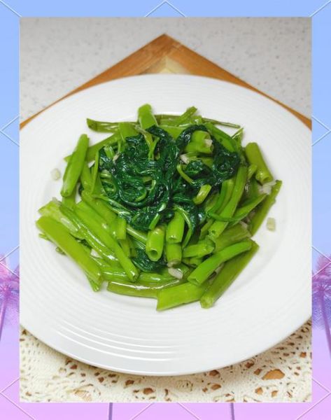 蒜蓉空心菜怎么炒_蒜蓉空心菜用不用焯水-第2张图片-山城妙识