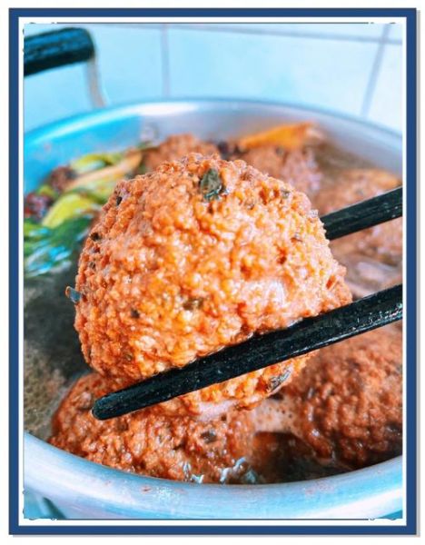 油炸狮子头怎么做_油炸狮子头家常做法-第2张图片-山城妙识