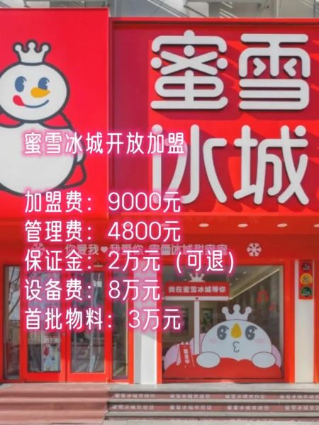 奶茶店加盟冰雪蜜城多少钱_加盟流程有哪些-第3张图片-山城妙识