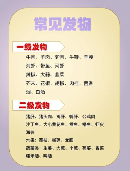 发物食物有哪些_发物食物一览表-第2张图片-山城妙识