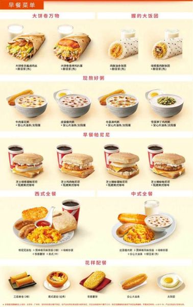 kfc早餐菜单价格_肯德基早餐几点结束-第2张图片-山城妙识 kfc早餐菜单价格_肯德基早餐几点结束-第2张图片-山城妙识