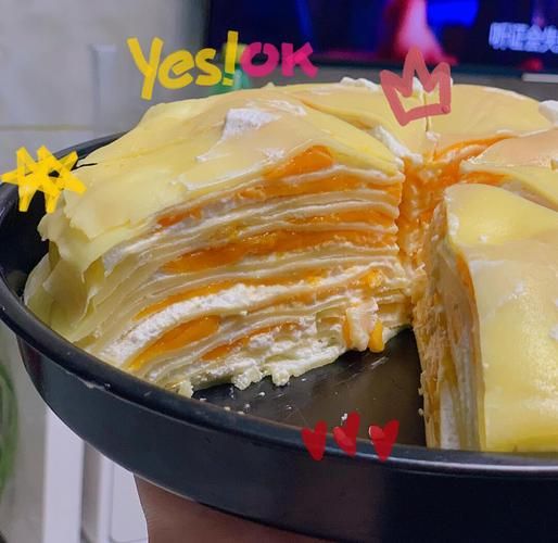 芒果千层蛋糕怎么做_8寸芒果千层蛋糕做法-第2张图片-山城妙识