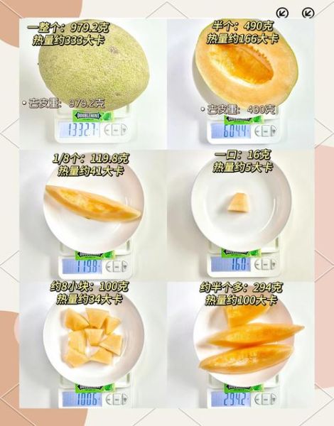 哈密瓜热量多少卡_减肥能吃吗-第2张图片-山城妙识