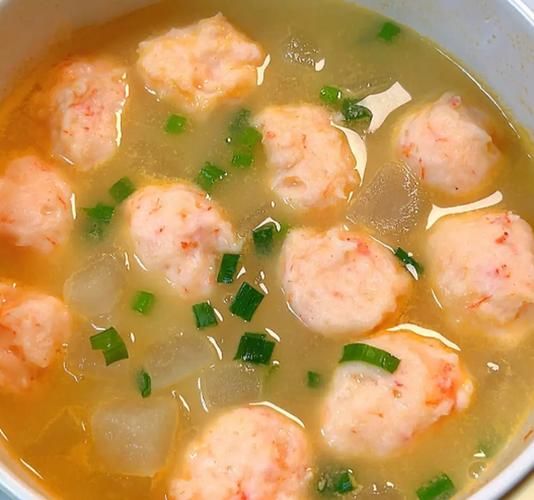 虾肉丸子怎么做_虾滑丸子汤的家常做法-第1张图片-山城妙识