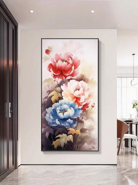 花开富贵牡丹图寓意_适合挂哪里-第1张图片-山城妙识