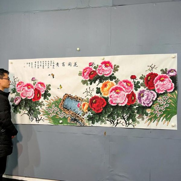 花开富贵牡丹图寓意_适合挂哪里-第2张图片-山城妙识