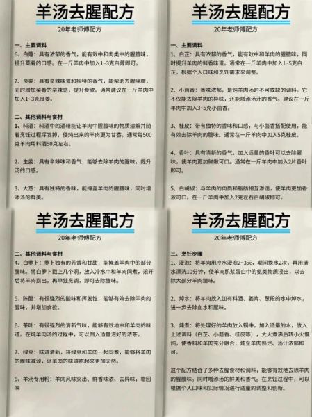 萝卜炖羊肉怎么做不膻_萝卜炖羊肉放什么调料-第3张图片-山城妙识