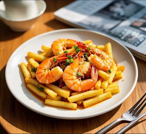 薯条大虾怎么做好吃_薯条大虾的家常做法-第1张图片-山城妙识