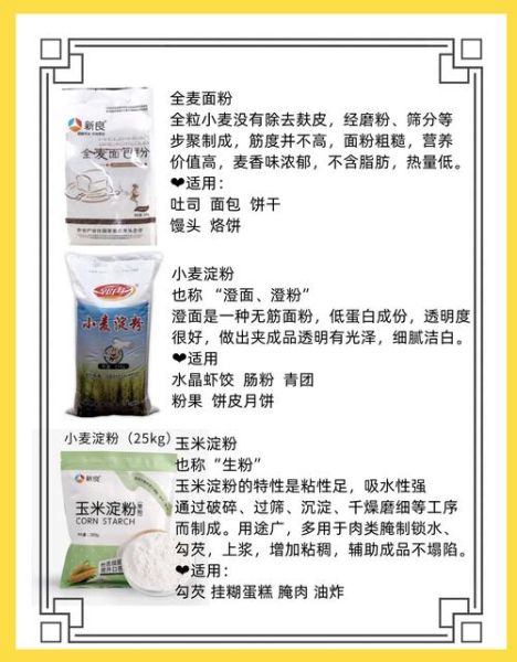 淀粉有哪些种类_淀粉和面粉的区别是什么-第1张图片-山城妙识 淀粉有哪些种类_淀粉和面粉的区别是什么-第1张图片-山城妙识