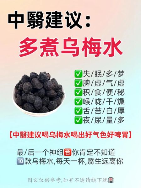 乌梅泡水喝一次放几个_乌梅泡水用量是多少-第1张图片-山城妙识