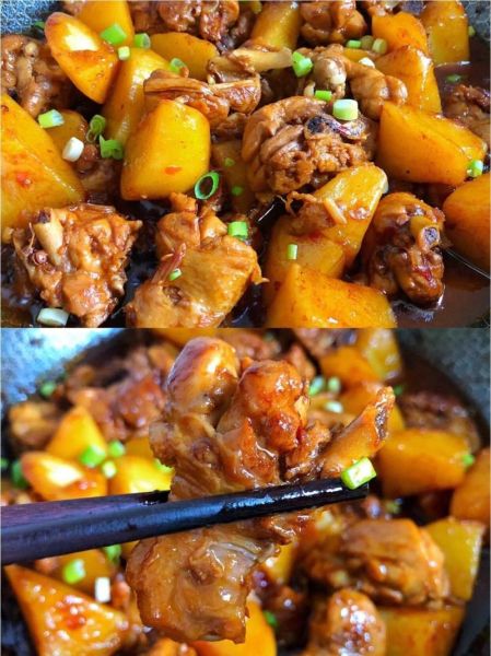 土豆烧鸡腿怎么做好吃_家常做法步骤-第1张图片-山城妙识