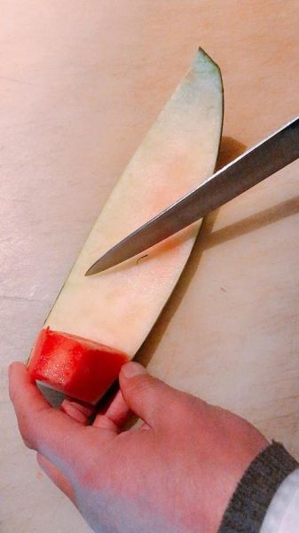 西瓜皮拉花走刀图步骤_新手怎么画-第3张图片-山城妙识