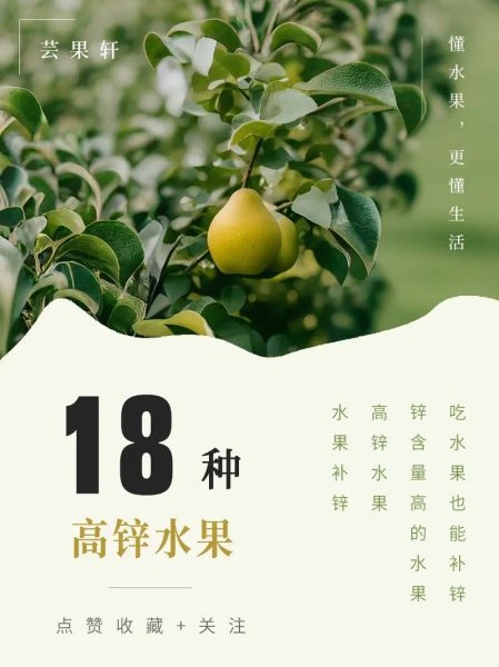 含锌高的水果有哪些_缺锌吃什么水果补得快-第1张图片-山城妙识