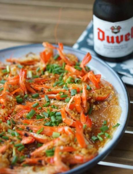 开边蒜蓉虾怎么做_开边蒜蓉虾需要蒸多久-第1张图片-山城妙识