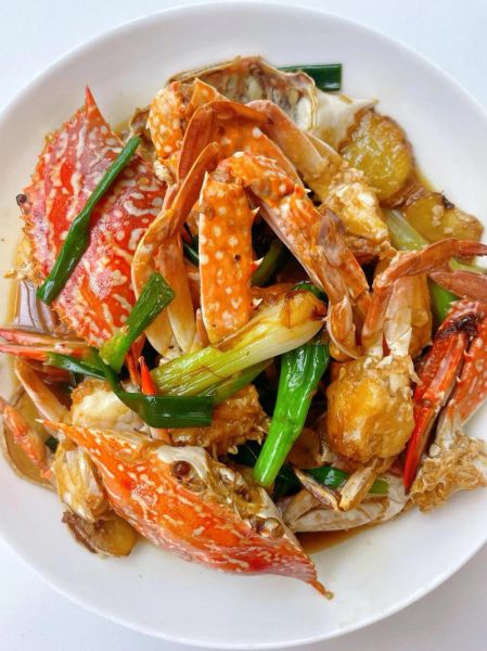 葱姜炒蟹怎么炒才入味_葱姜炒蟹去腥技巧-第1张图片-山城妙识