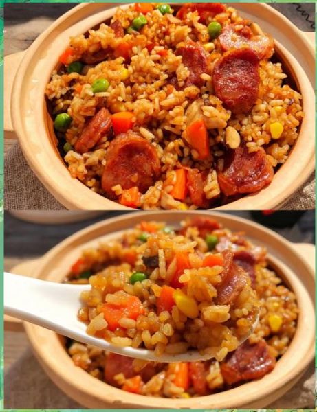 香肠焖饭电饭锅怎么做_香肠焖饭不糊锅技巧-第2张图片-山城妙识 香肠焖饭电饭锅怎么做_香肠焖饭不糊锅技巧-第2张图片-山城妙识