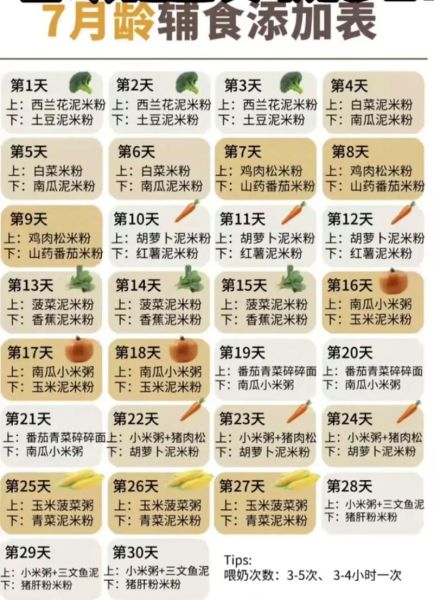 7个月宝宝辅食食谱_吃什么辅食好-第3张图片-山城妙识 7个月宝宝辅食食谱_吃什么辅食好-第3张图片-山城妙识