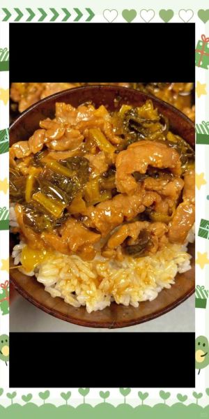 腌菜炒肉盖饭怎么做_腌菜炒肉盖饭热量高吗-第3张图片-山城妙识