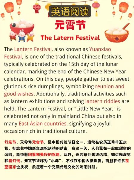 What_are_traditional_Lantern_Festival_customs_in_English-第1张图片-山城妙识