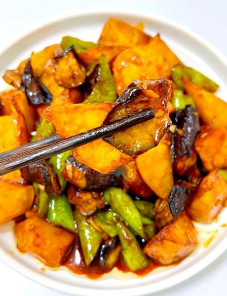 地三鲜少油做法_如何减少吸油-第1张图片-山城妙识