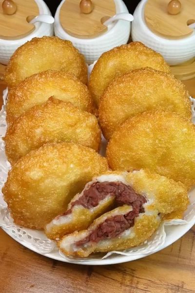 江米面炸糕和麻团儿区别_哪个更好吃-第2张图片-山城妙识