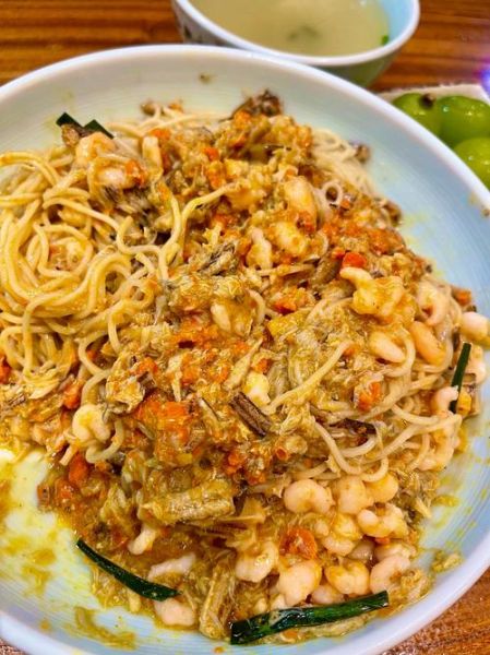 蟹黄拌面怎么做_蟹黄拌面用什么蟹-第1张图片-山城妙识