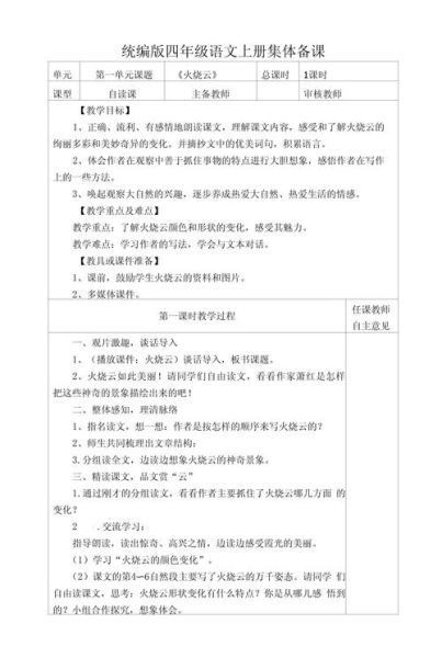 火烧云第二课时教学设计_如何引导学生写景-第2张图片-山城妙识 火烧云第二课时教学设计_如何引导学生写景-第2张图片-山城妙识