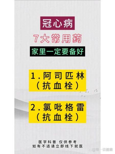 冠心病常吃的三种药有哪些_如何正确服用-第2张图片-山城妙识 冠心病常吃的三种药有哪些_如何正确服用-第2张图片-山城妙识