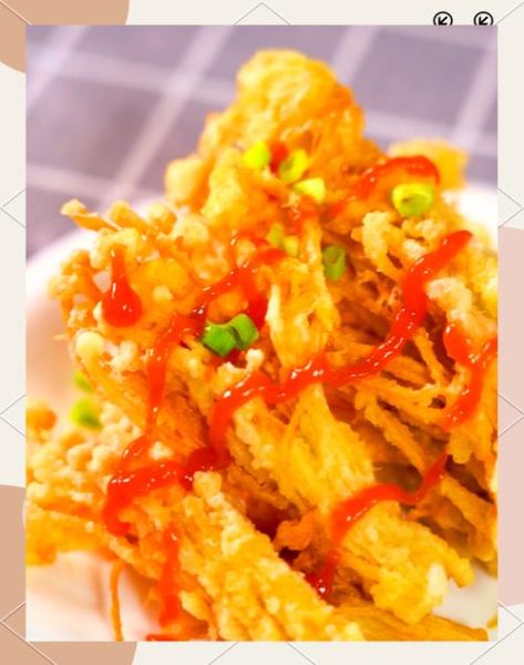 油炸金针菇怎么做才酥脆_油炸金针菇热量高吗-第2张图片-山城妙识