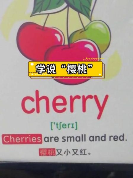 cherry怎么读_cherry发音技巧-第1张图片-山城妙识