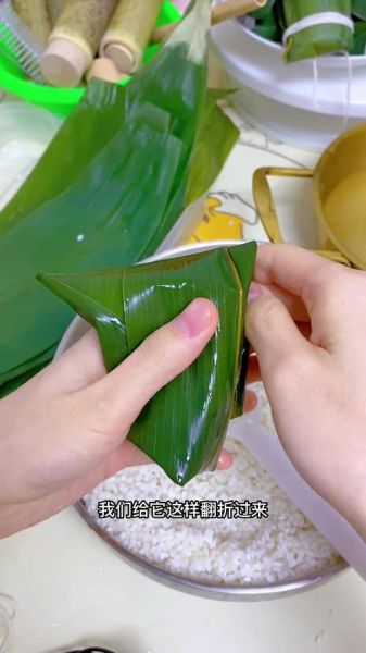 长方形粽子怎么包_四角粽子包法步骤-第2张图片-山城妙识 长方形粽子怎么包_四角粽子包法步骤-第2张图片-山城妙识