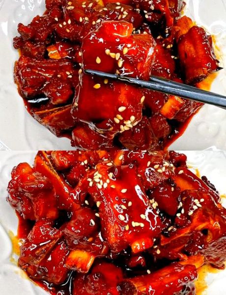 甜酸排骨怎么做不上火_不上火的甜酸排骨做法-第1张图片-山城妙识