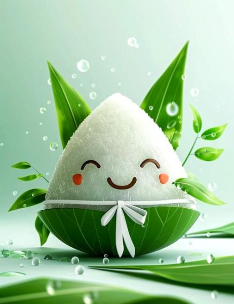 呆萌粽子卡通怎么画_粽子卡通图片可爱素材-第1张图片-山城妙识