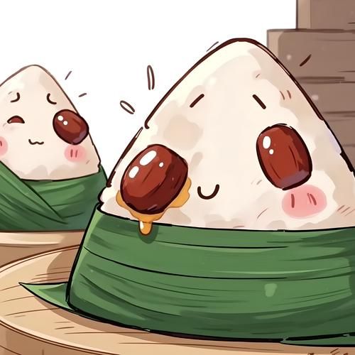 呆萌粽子卡通怎么画_粽子卡通图片可爱素材-第3张图片-山城妙识