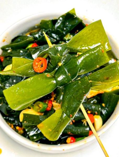 凉拌海带结怎么做_凉拌海带结热量高吗-第3张图片-山城妙识