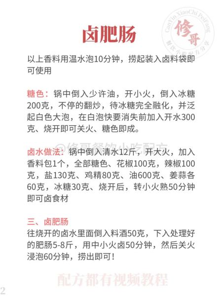 卤肥肠怎么做_卤肥肠的做法及配料-第1张图片-山城妙识