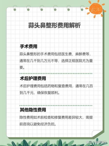 蒜头鼻整形多少钱_蒜头鼻整形价格影响因素-第1张图片-山城妙识 蒜头鼻整形多少钱_蒜头鼻整形价格影响因素-第1张图片-山城妙识