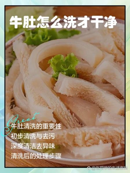 牛肚怎么洗才能干净没有味_牛肚去腥除味正确步骤-第3张图片-山城妙识