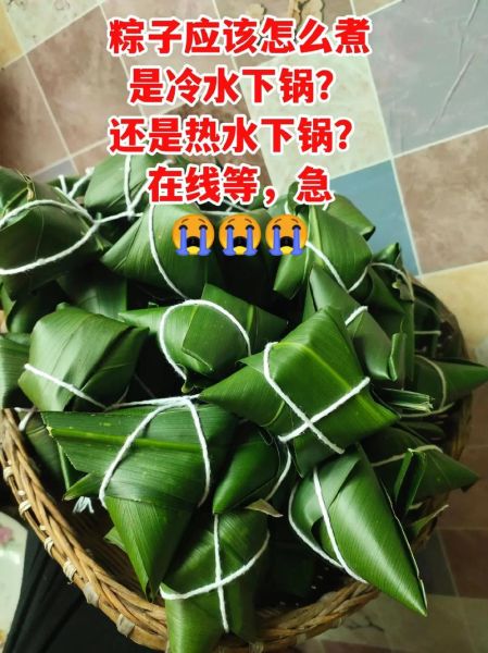 煮粽子用热水还是冷水_粽子下锅水温疑问-第1张图片-山城妙识