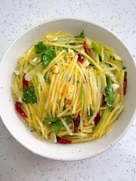 凉拌土豆丝怎么做好吃_家常凉拌土豆丝做法步骤-第1张图片-山城妙识 凉拌土豆丝怎么做好吃_家常凉拌土豆丝做法步骤-第1张图片-山城妙识