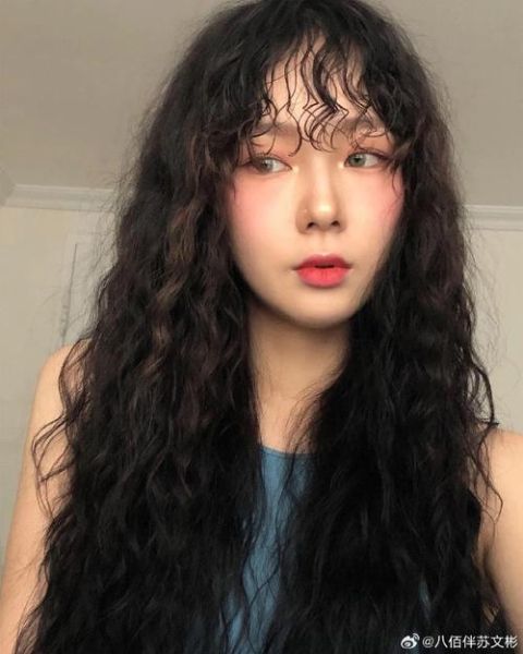 泡面头适合什么脸型_泡面头怎么打理不炸毛-第2张图片-山城妙识