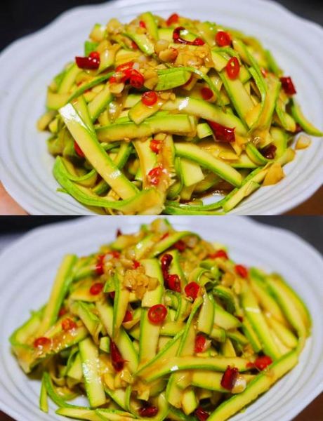 凉拌西葫芦丝怎么做_西葫芦丝要不要焯水-第1张图片-山城妙识