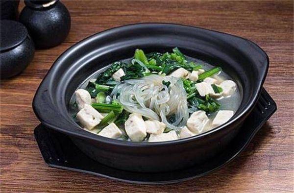 菠菜豆腐粉丝汤怎么做_菠菜豆腐粉丝汤的做法窍门-第2张图片-山城妙识