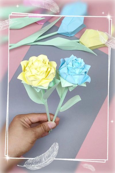 15秒折玫瑰花_怎么折-第2张图片-山城妙识 15秒折玫瑰花_怎么折-第2张图片-山城妙识