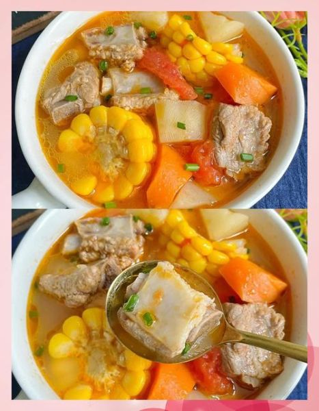 番茄排骨玉米汤怎么做_番茄排骨玉米汤需要炖多久-第1张图片-山城妙识