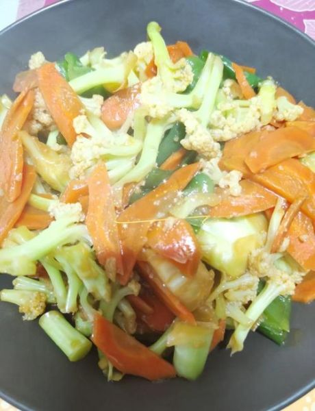 菜花怎么炒好吃_家常菜花做法-第1张图片-山城妙识