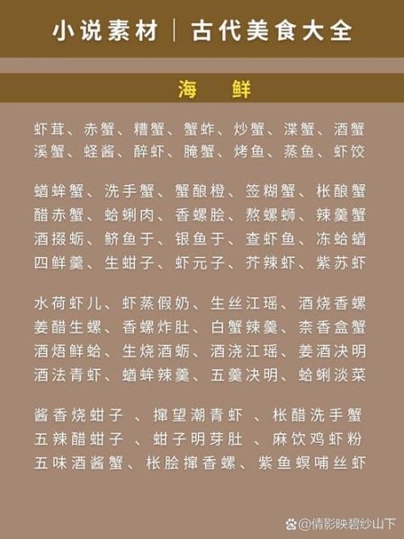 中国美食种类有哪些_如何按名称快速查找-第2张图片-山城妙识