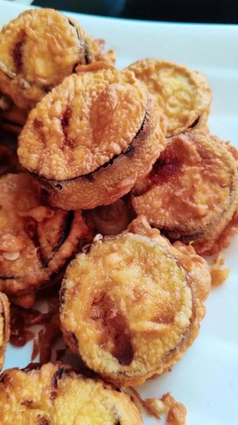 家常炸茄盒怎么做好吃又简单_炸茄盒酥脆不吸油技巧-第1张图片-山城妙识 家常炸茄盒怎么做好吃又简单_炸茄盒酥脆不吸油技巧-第1张图片-山城妙识